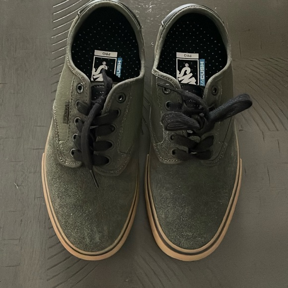 Vans | Shoes | Vans Olive Green Mens 65 Never Worn | Poshmark